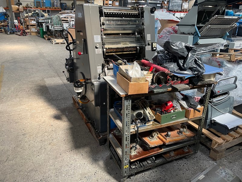 Heidelberg GTO 46 -1 with numbering and Perforating unit | pressXchange