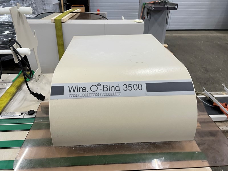 James Burn Wire-O Bind 3500 (WOB 3500) Semi-Automatic Binding Machine ...