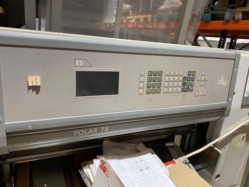 Polar 78 ES cutting machine | pressXchange