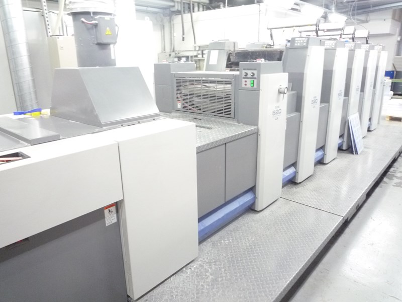 Ryobi 525 GX + coater and UV | pressXchange