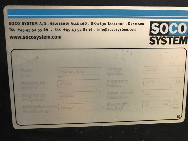 Soco System PRS-LR1012 Single palletising robot - automatic palletising ...