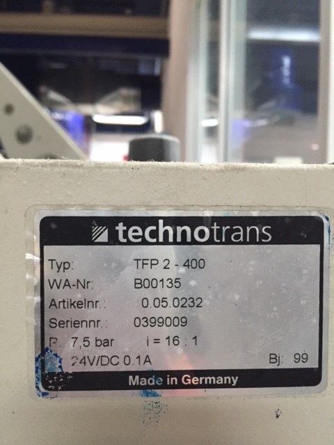 Technotrans Ink coulor Pumps TFP2-400 | pressXchange