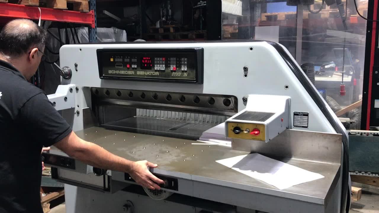 Schneider Senator 115 MC 2 cutting machine | pressXchange