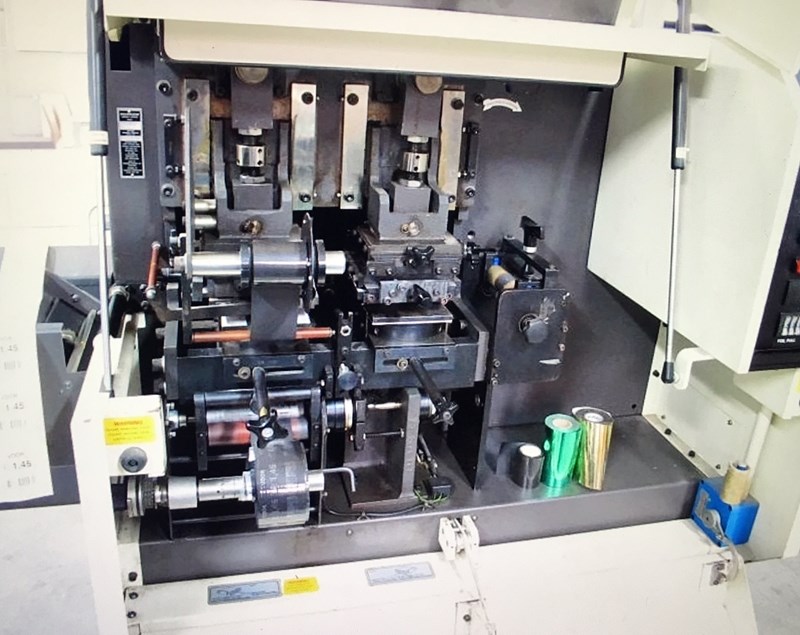 Hot foil label printing 2 color | pressXchange