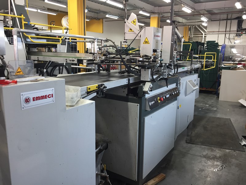 Emmeci MC92DB automatic rigid box line | pressXchange