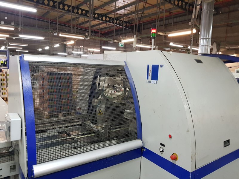 Kolbus BF 511 casing in line with Sigloch bookblock | pressXchange