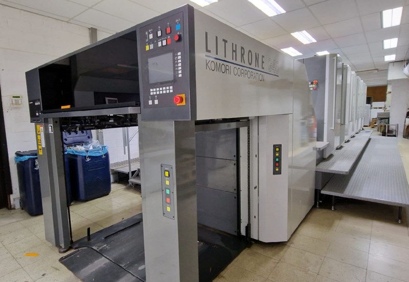 Komori GL-640 HUV 6 colour press | pressXchange