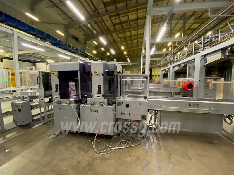 Ferag Complete mailroom MTS 2 stackers - MSD H High speed inserting ...