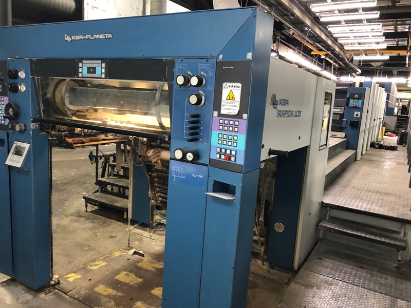 KBA Rapida 105 -6 + Coater (non working) L PWVA | pressXchange