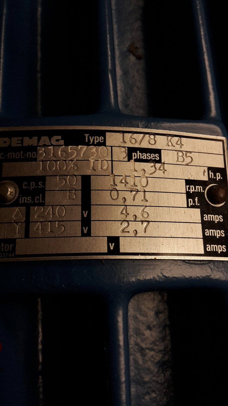New Demag Brake Motor | pressXchange