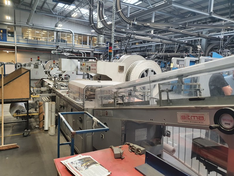 2007 Sitma C80/750 Poly Wrapper Inserting Line | pressXchange