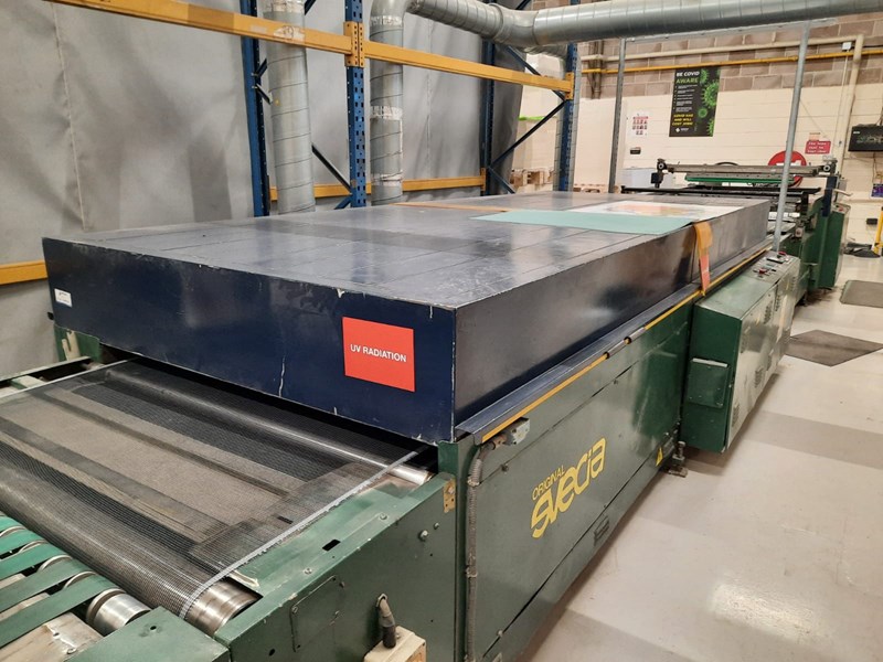 1988 SVECIA MARATHON CYLINDER SCREEN PRESS | pressXchange