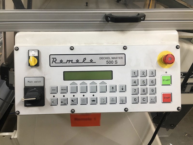 REMELE DECKEL MASTER 500 S, automatic punching / die-cutting machine ...