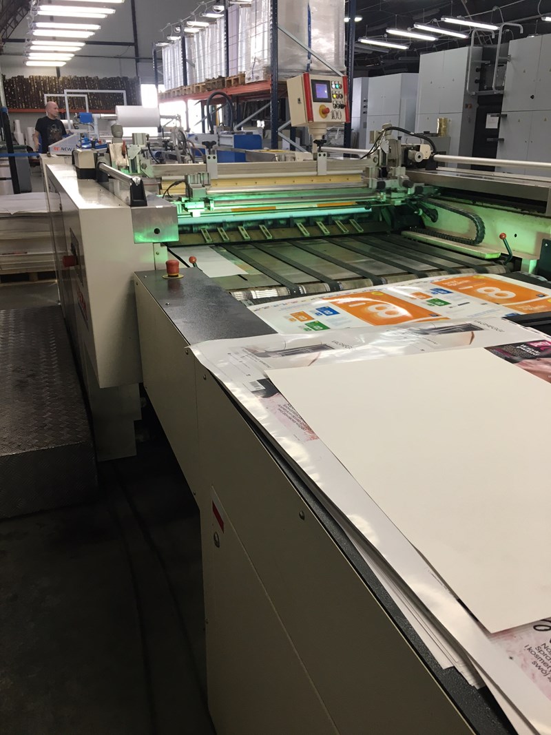 Screen Printing Machine ESC High Press Plus 1020 + UV Tunnel EPS ...