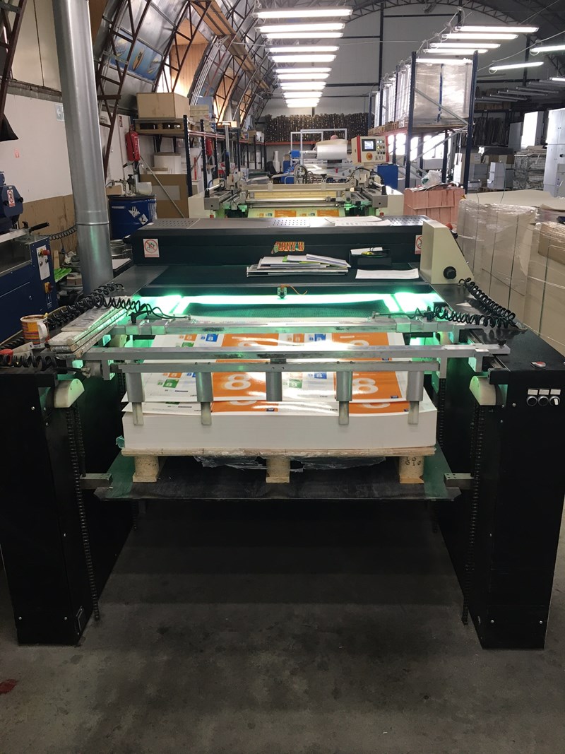 Screen Printing Machine ESC High Press Plus 1020 + UV Tunnel EPS ...