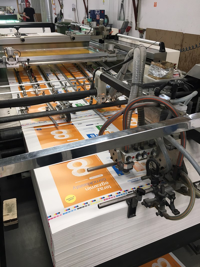 Screen Printing Machine ESC High Press Plus 1020 + UV Tunnel EPS ...