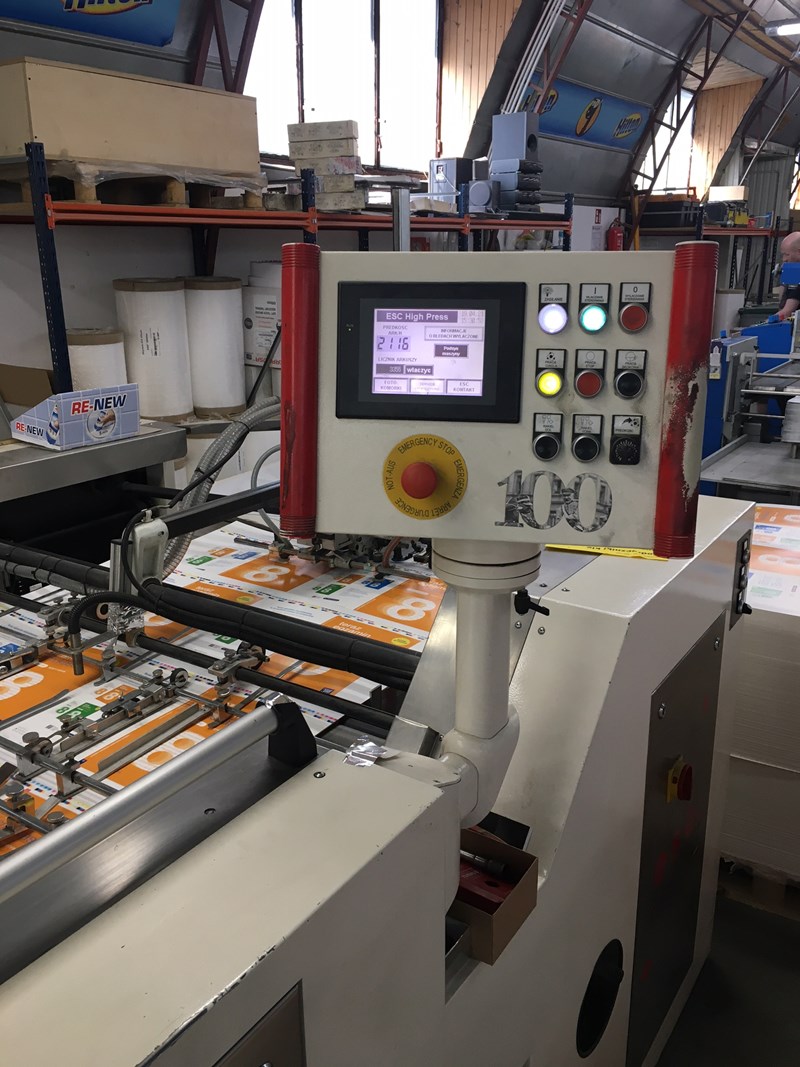 Screen Printing Machine ESC High Press Plus 1020 + UV Tunnel EPS ...