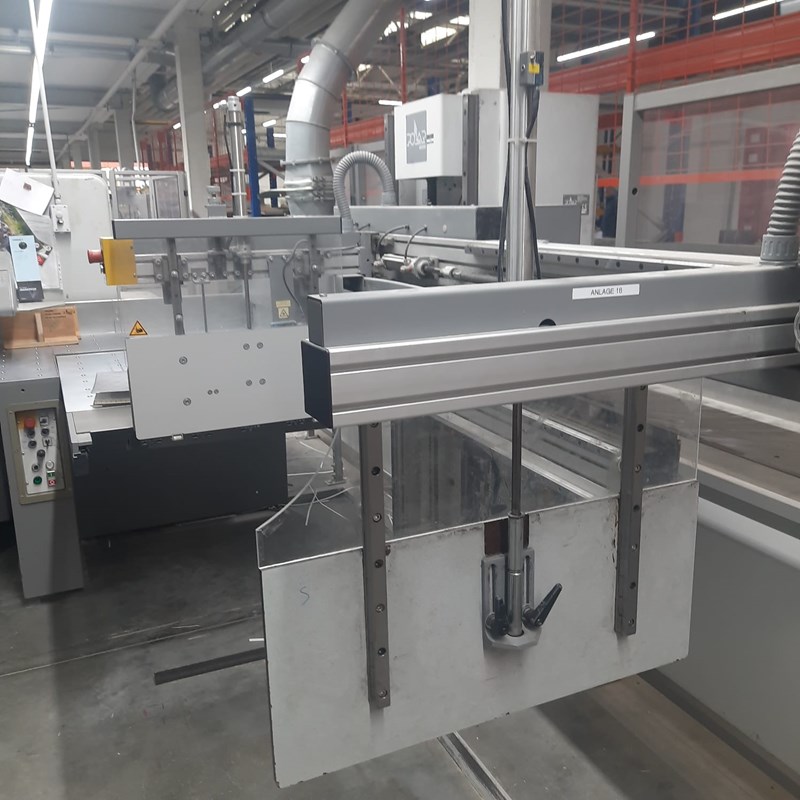 Polar 137 ED-AT cutting line ( with pile lift, jogger, and unloader ...