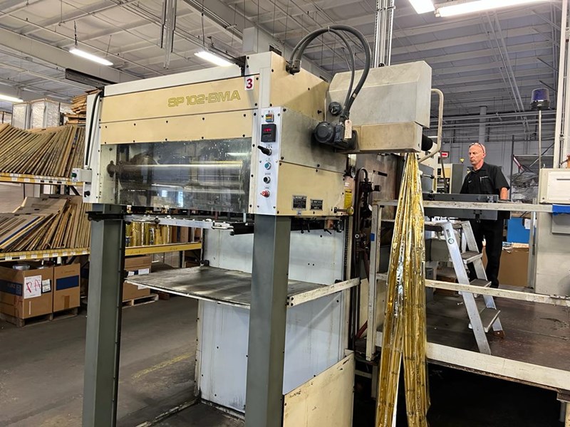 Bobst SP102 BMA Hotfoil | pressXchange