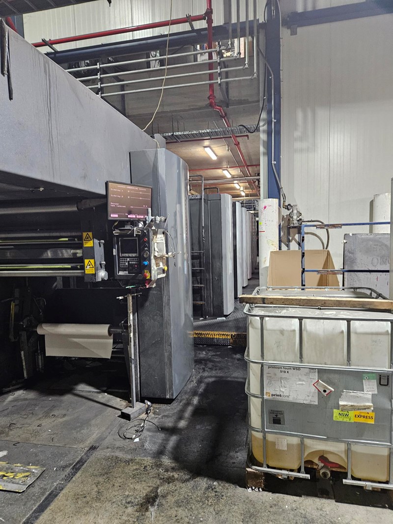 Goss M600A (6) Unit Web Press 22.75" (578mm) Cutoff | pressXchange