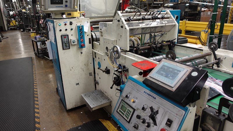 Harris M110A (6) Unit (1) Web Offset Press System + Inline Finishing ...