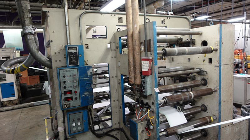Harris M110B (6) Unit (1) Web Offset Press System + Inline Finishing ...