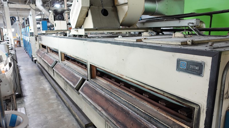 Harris M110B (6) Unit (1) Web Offset Press System + Inline Finishing ...