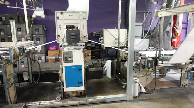 Harris M110B (6) Unit (1) Web Offset Press System + Inline Finishing ...