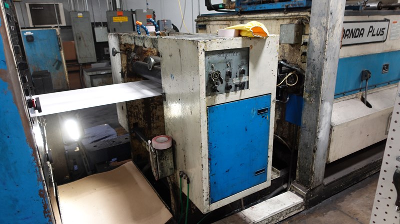 Harris M110B (6) Unit (1) Web Offset Press System + Inline Finishing ...