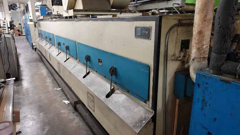 Harris M110B (6) Unit (1) Web Offset Press System + Inline Finishing ...