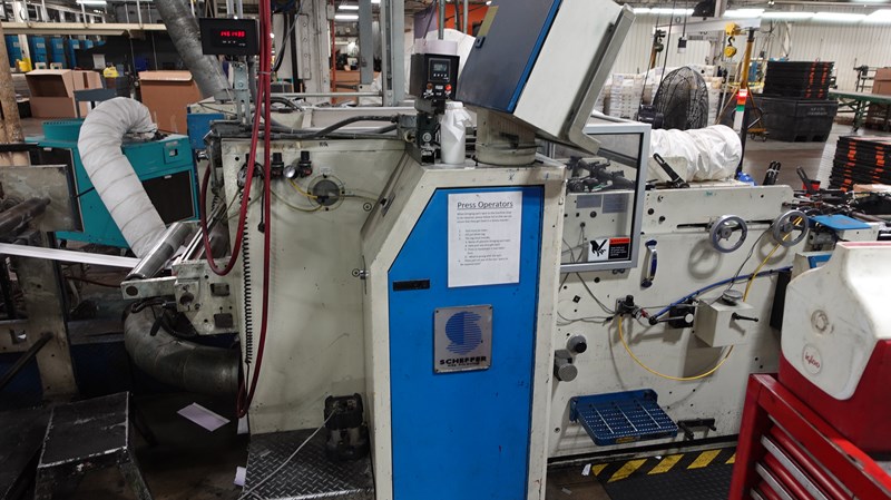 Harris M110B (6) Unit (1) Web Offset Press System + Inline Finishing ...