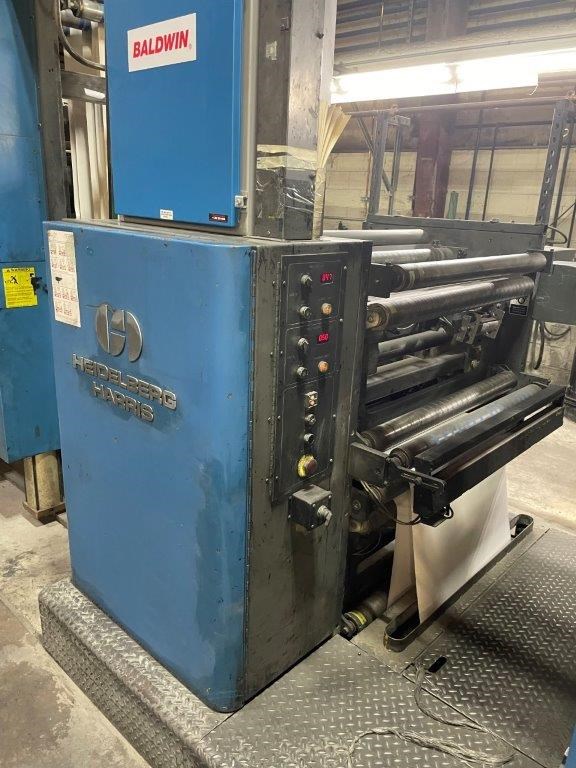 1997 Heidelberg Harris M130 (8) Unit Web Press System 32pp | pressXchange
