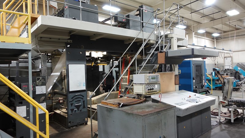 1998 Heidelberg M600 B24 (6) Unit (1) Web Offset Press System 16pp ...