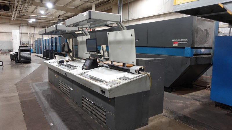 1998 Heidelberg M600 B24 (6) Unit (1) Web Offset Press System 16pp ...