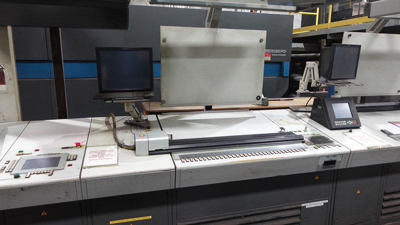 1998 Heidelberg M600 B24 (6) Unit (1) Web Offset Press System ...