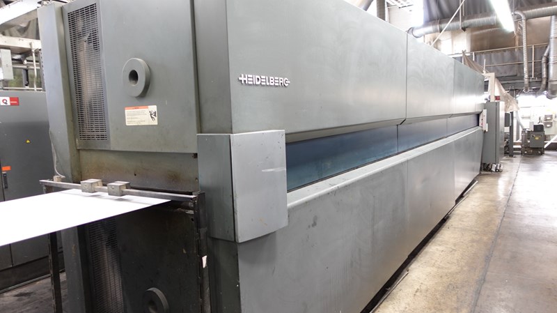 Heidelberg M600 B24 (6) Unit (1) Web Offset Press + Inline Finishing ...