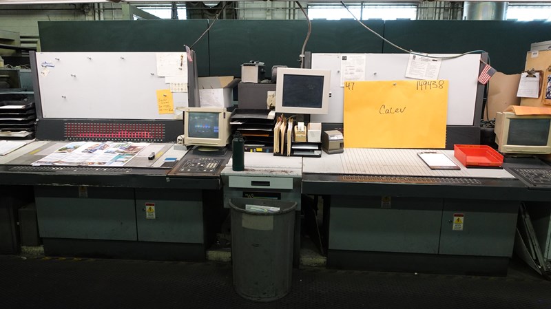 Heidelberg M600 B24 (6) Unit (1) Web Offset Press + Inline Finishing ...