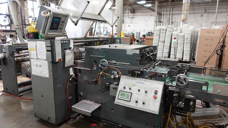 Heidelberg M600 B24 (6) Unit (1) Web Offset Press + Inline Finishing ...