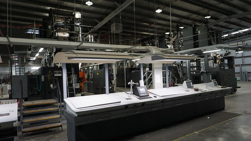 2001 Heidelberg M600B (8) Unit Duplex Web Press + 2 x JF50 - 22.75 ...