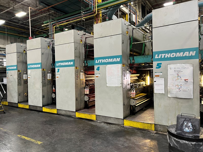 2001 MANROLAND LITHOMAN IV Web Offset Press System | pressXchange