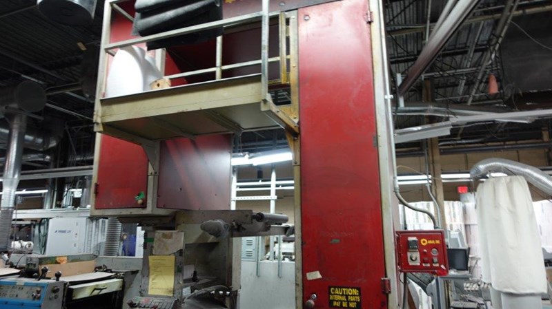 1999 Muller Martini Model Concept 10-Color Web Offset Variable Repeat ...