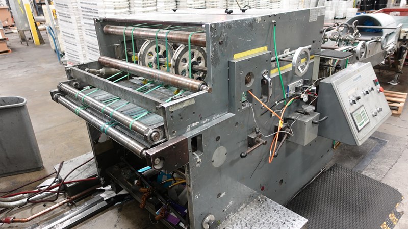 Scheffer Series III Rotary Cutter & Delivery Table 22.75" Cutoff ...