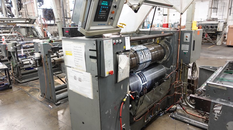 Scheffer Series III Rotary Cutter & Delivery Table 22.75" Cutoff ...