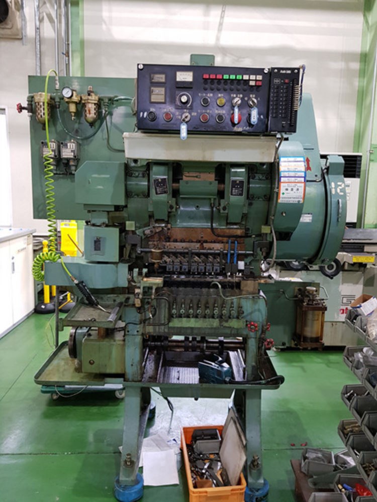 Asahi Seiki TP-15 15 Ton Transfer Press 1.5” Stroke 11 Station Die Set ...