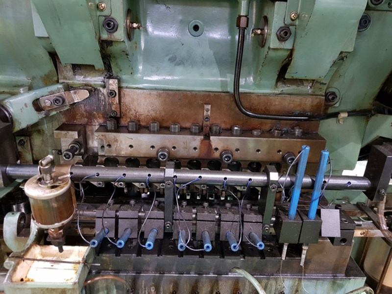 Asahi Seiki TP-15 15 Ton Transfer Press 1.5” Stroke 11 Station Die Set ...