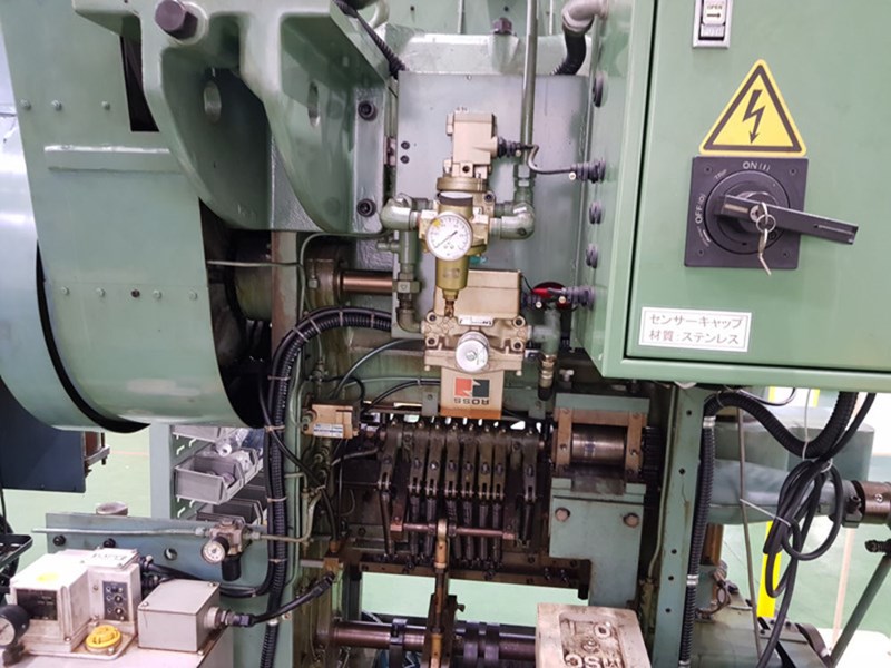 Asahi Seiki TP-15 15 Ton Transfer Press 1.5” Stroke 11 Station Die Set ...