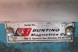 Bunting Magnetics Low Profile Magnetic Belt Conveyor 7 Feet Long 4 ...