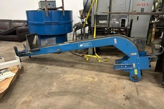 Bunting Magnetics Flat Belt Elevating conveyor 8’ Rise x 8” Belt ...