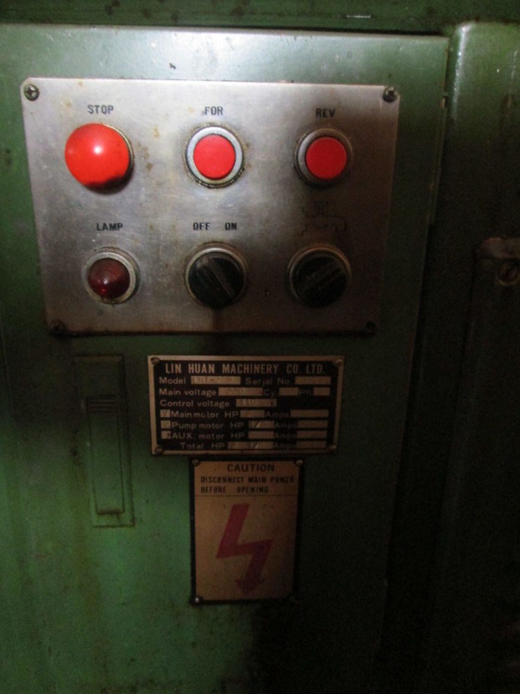 Enco Model LHT-25B 10"Swing 1"Capacity 6 Station 220V 3Ph Manual Turret ...