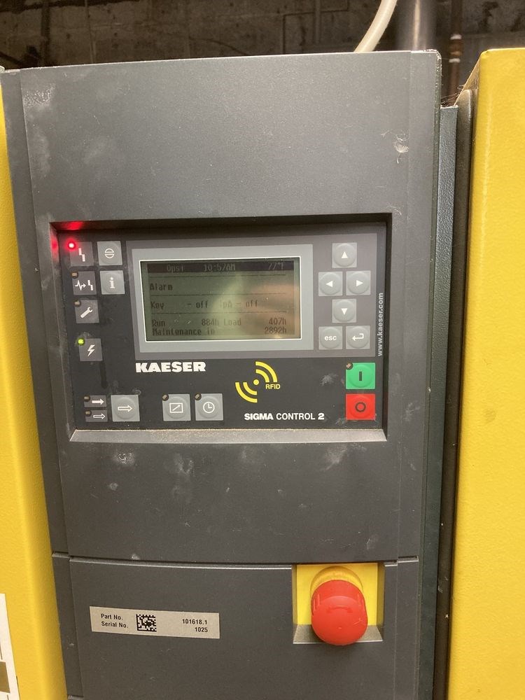 Kaeser ASD 25 125 Max Psi 112 Cfm 208-230V 3Ph Rotary Screw Compressor ...